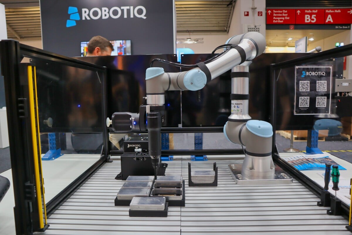 5 Unique Features of Our Robotiq Screwdriving Demo @ Automatica 2022