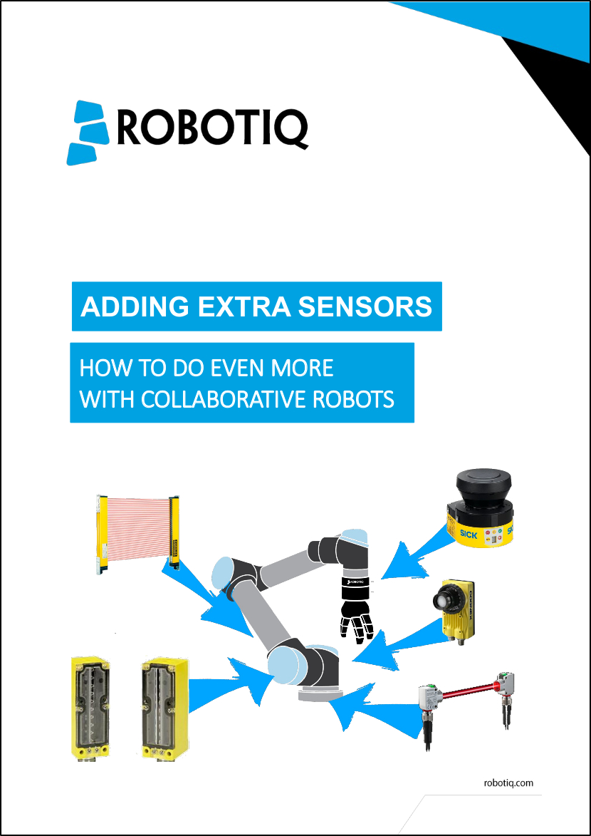 Adding extra sensors: How to do even more with collaborative robots