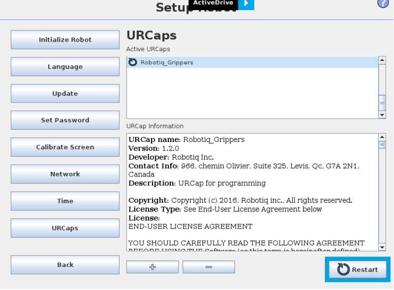 How to Install or Uninstall a URCap in Universal Robots