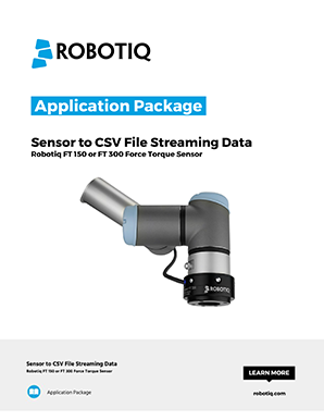 Streaming Data From FT Sensor